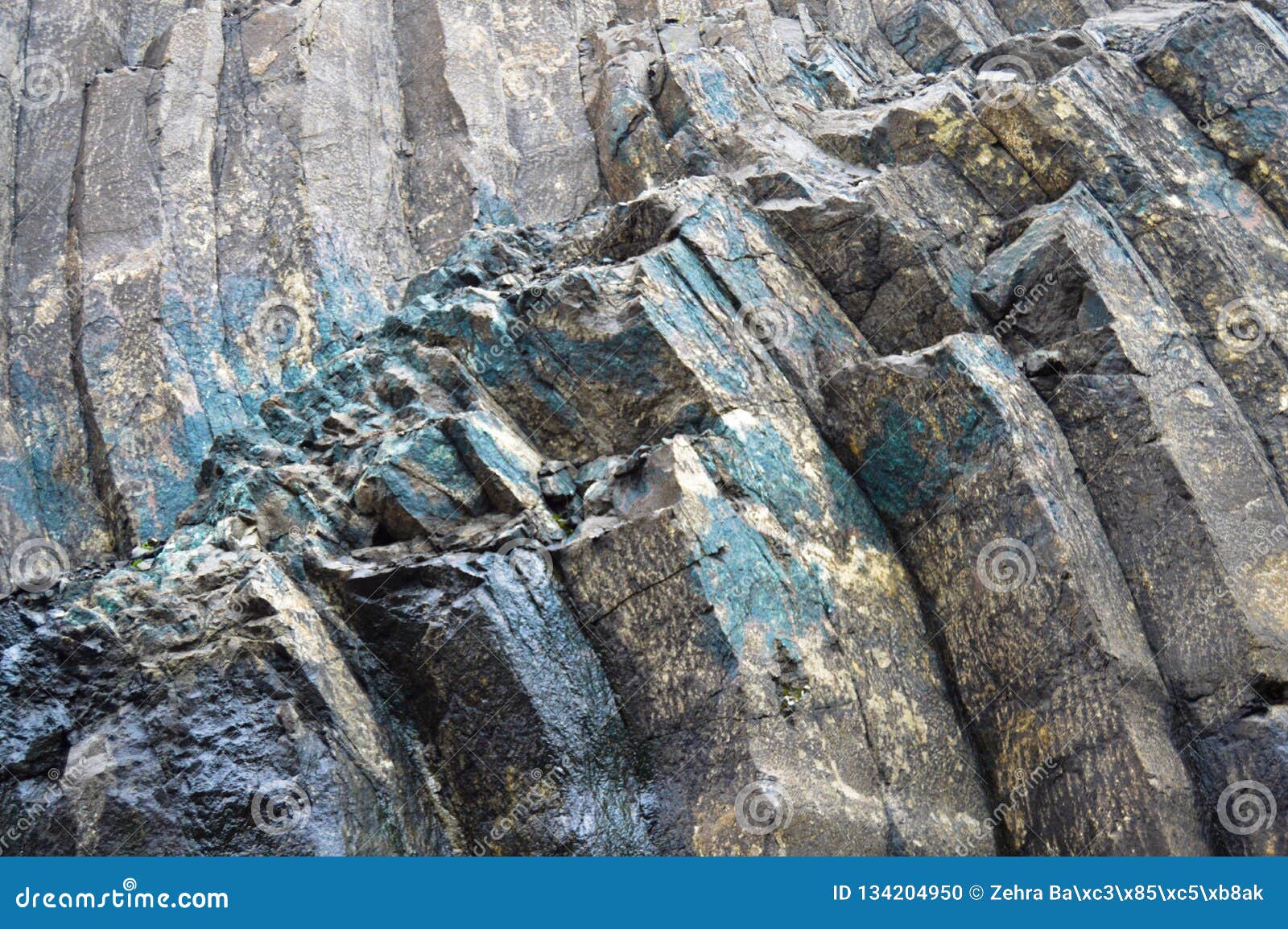 Texturas Quebradas De La Roca Foto de archivo - Imagen de lava, moho ...