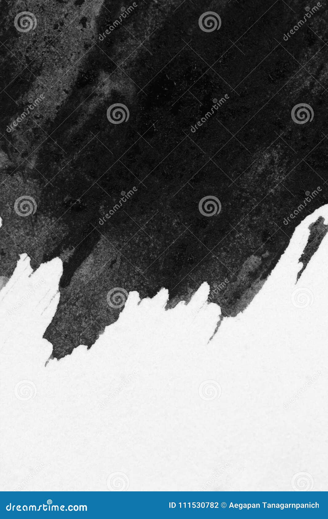 Texture Abstract Background Ink Style, Black and White. Stock Photo ...