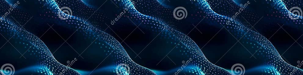 Texture Abstract Future Technology Lines with Dots, Waves, Network Mesh ...