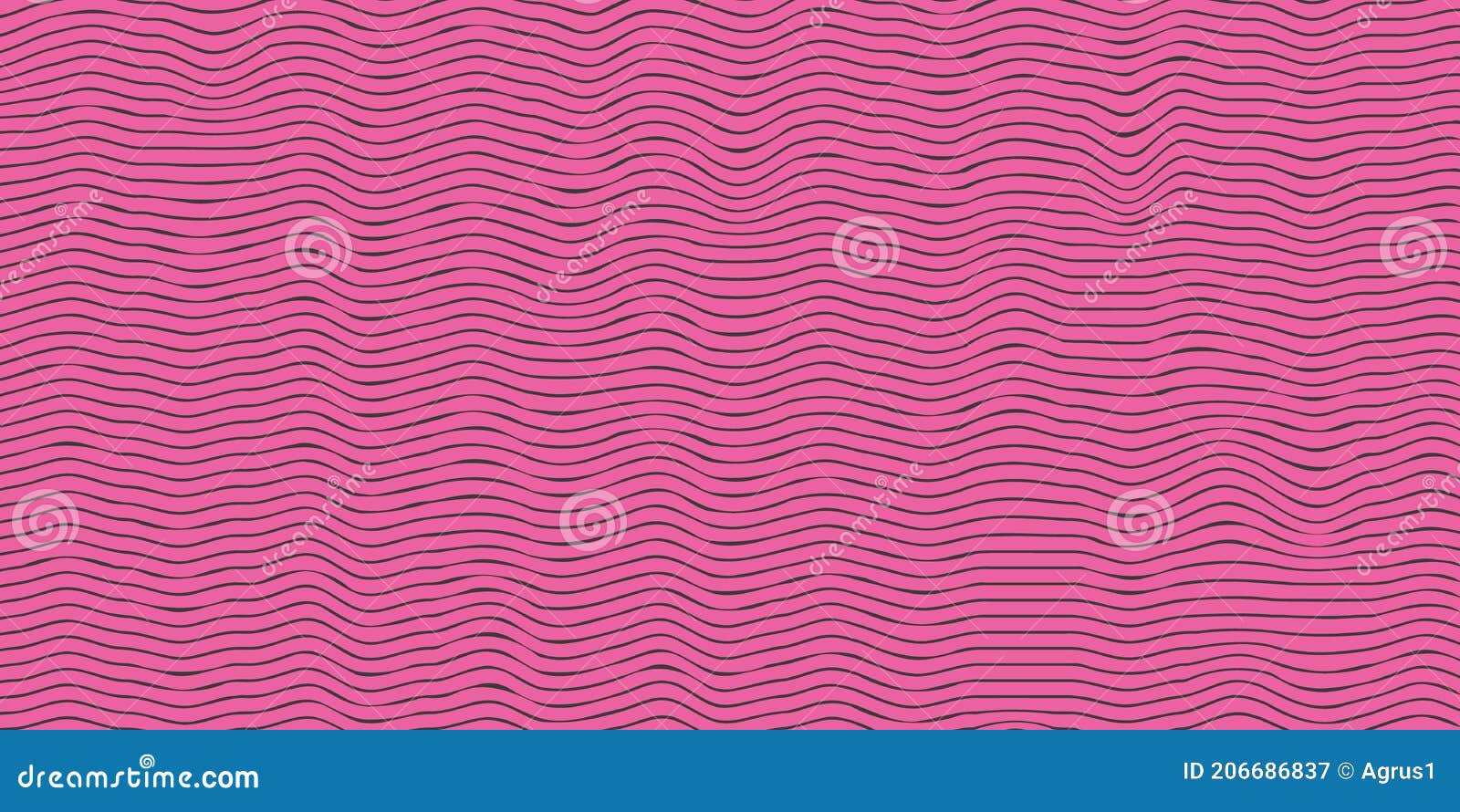 Texture of Abstract Pink Wave Lines Background Stock Illustration ...