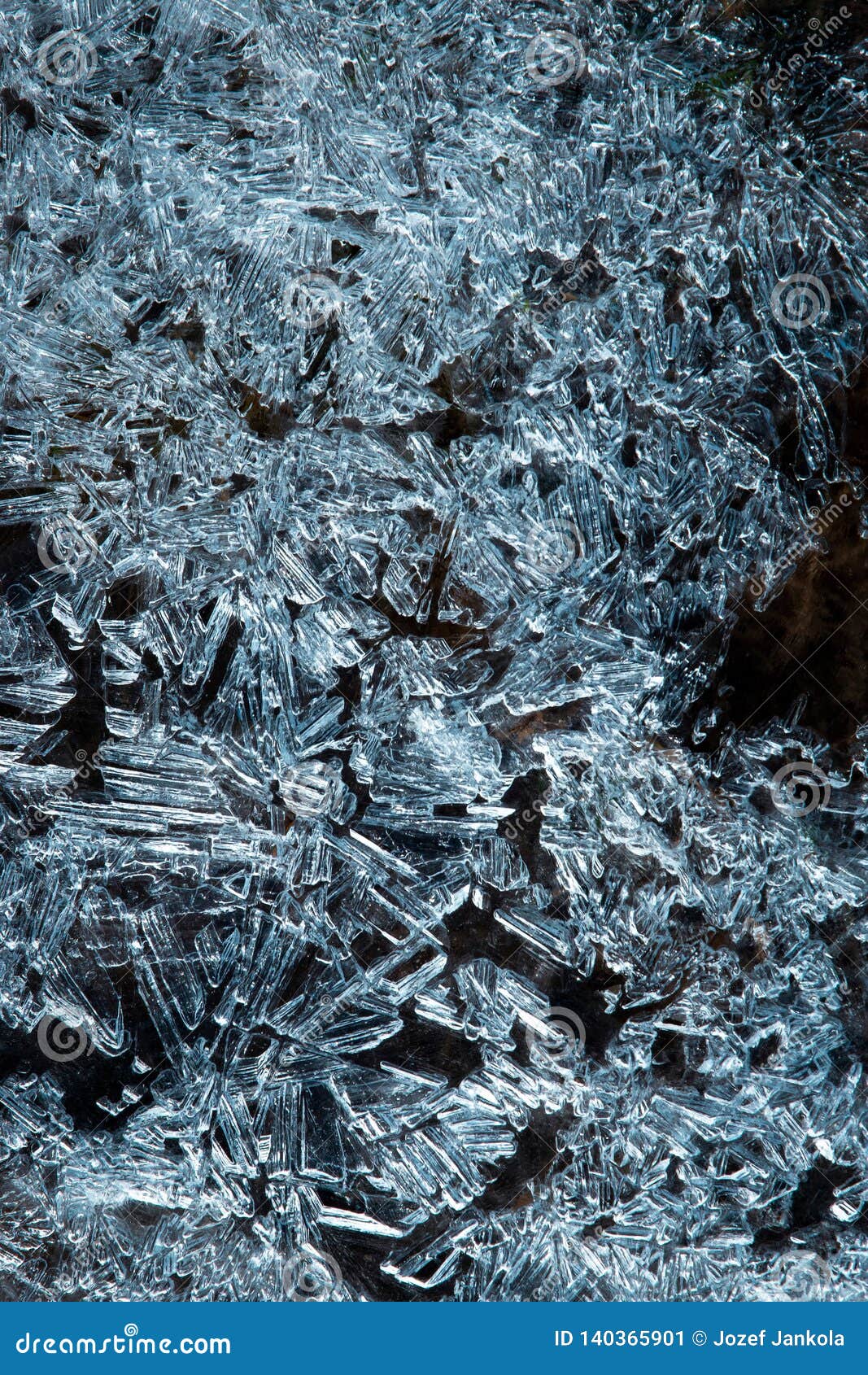Texture Abstract Surface of Frozen Water Stock Image - Image of color ...