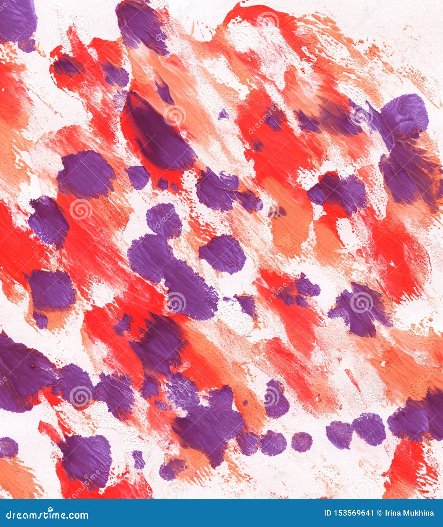 Texture Acrylic Splash of Different Colors, for Print Stock Image ...