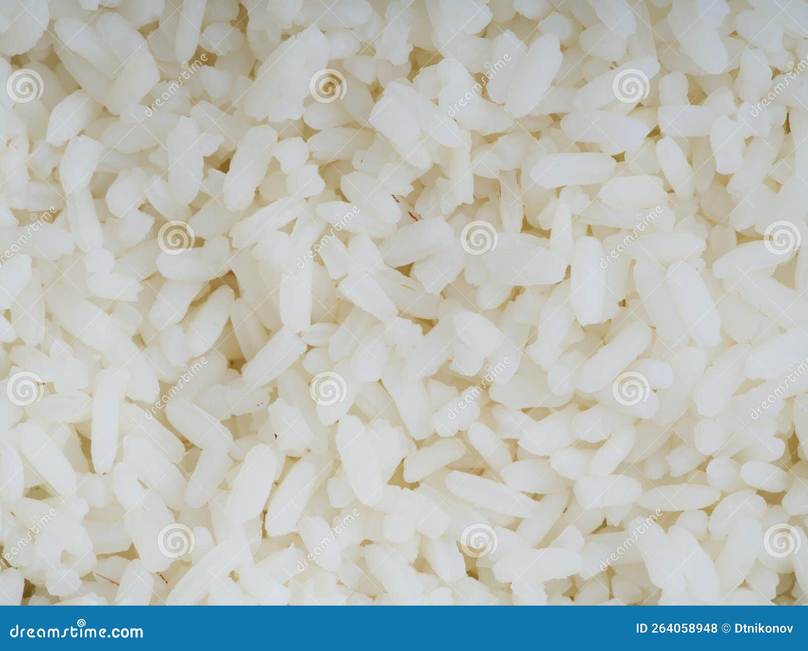 The Texture of Already Cooked Rice. Closeup Stock Photo - Image of ...