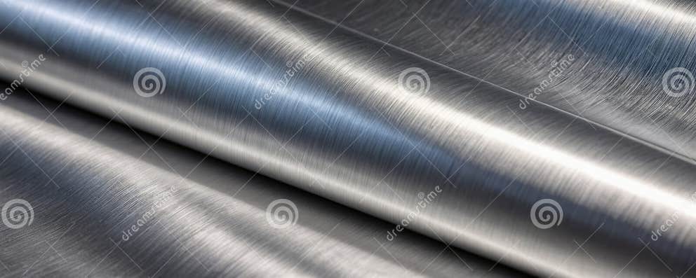 Texture of Aluminum that is Rolled Up in Coils Stock Illustration ...