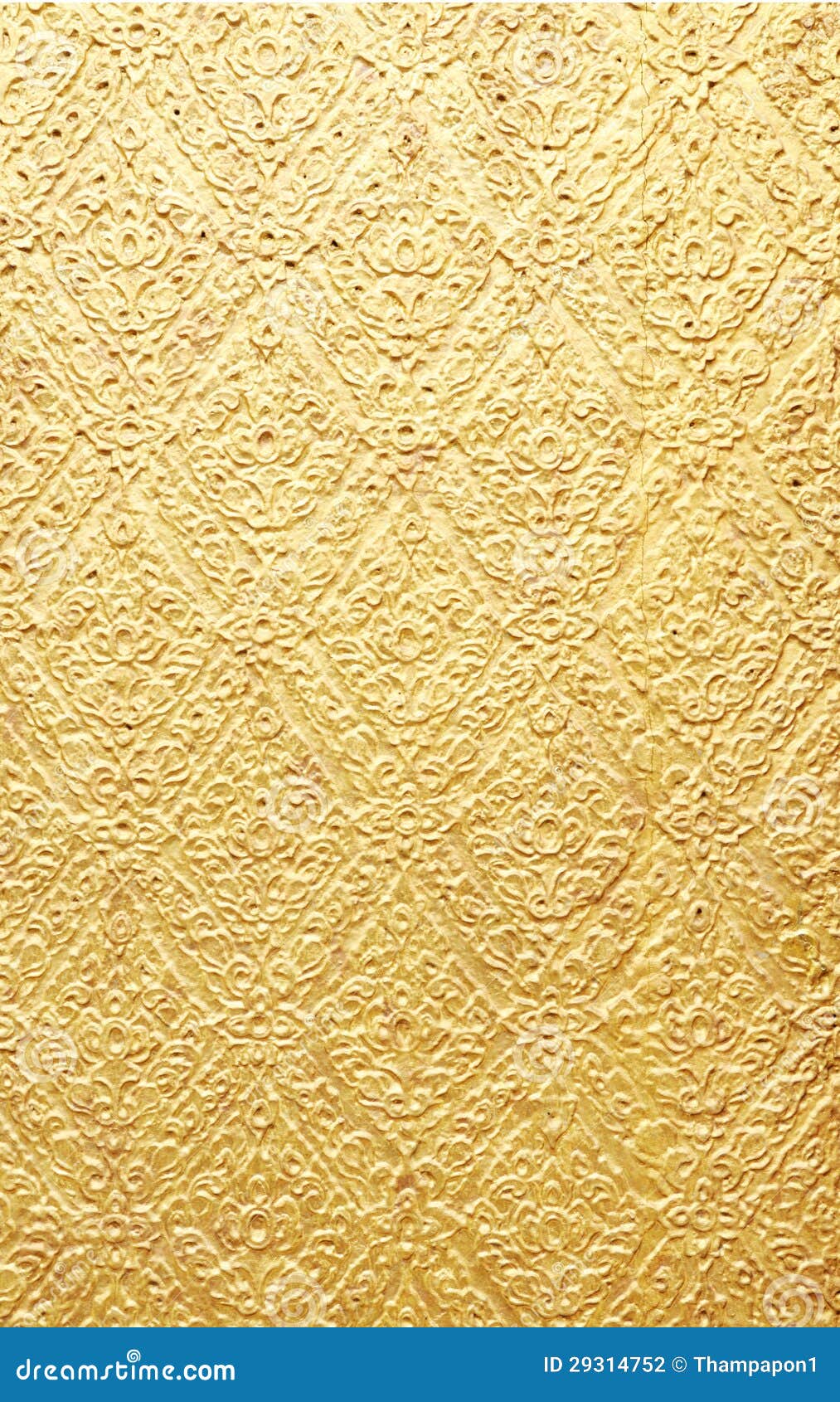 Texture of Ancient Gold Thai Style Pattern Stock Illustration ...