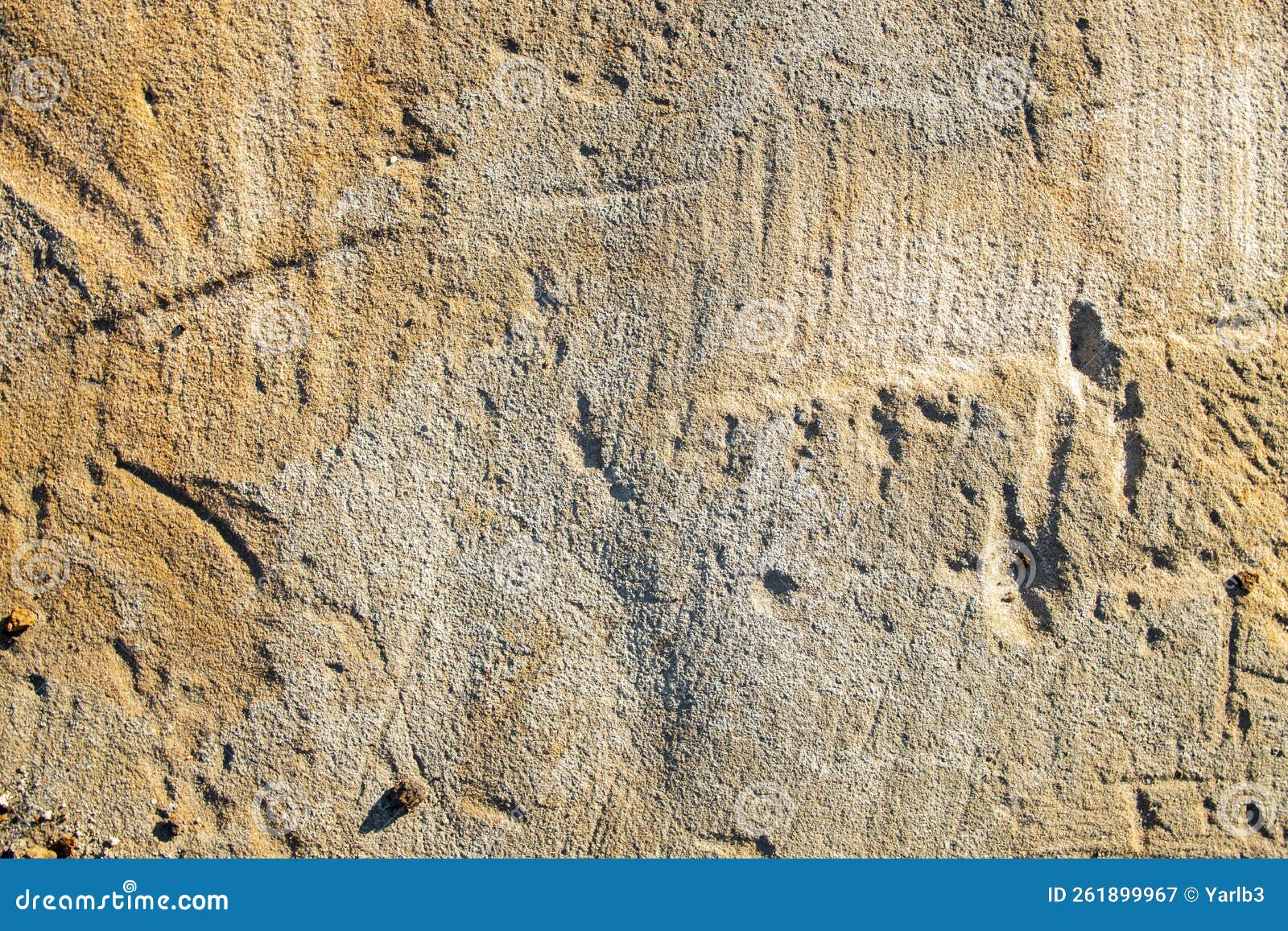 Texture of Ancient Sandstone Stone Top View Stock Image - Image of ...