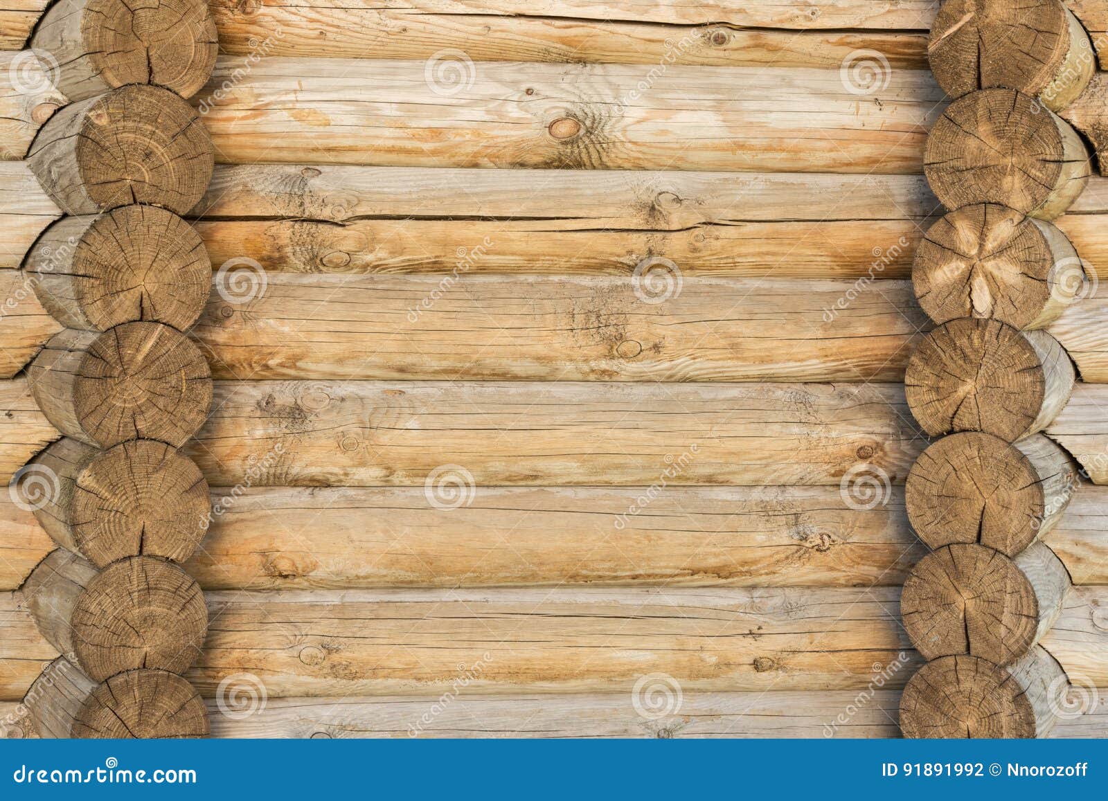 Texture of a Ancient Wall of Wooden Logs, Abstract Background Stock ...