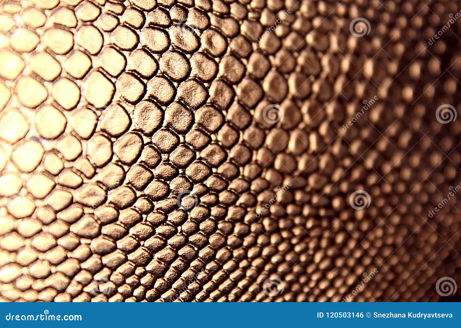 Texture of an Artificial Brown Snake Skin Stock Photo - Image of ...