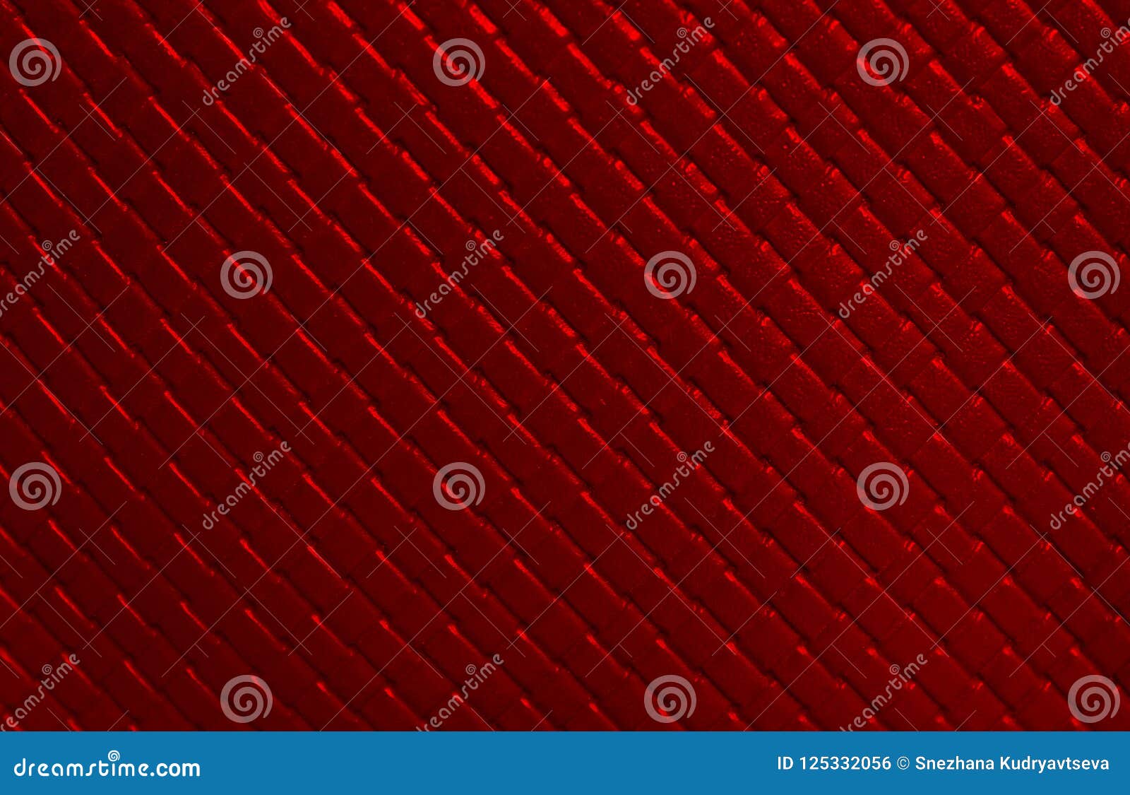 Texture Artificial Leather Rippled Juicy Red Background Stock ...