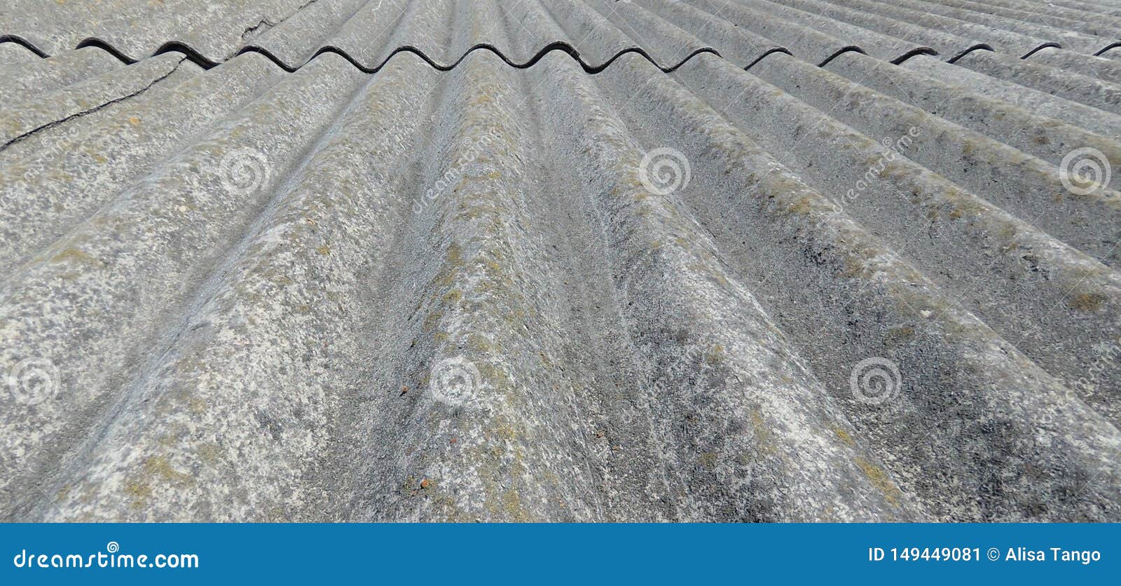 Texture of Asbestos Slate Sheet Stock Image - Image of pattern ...