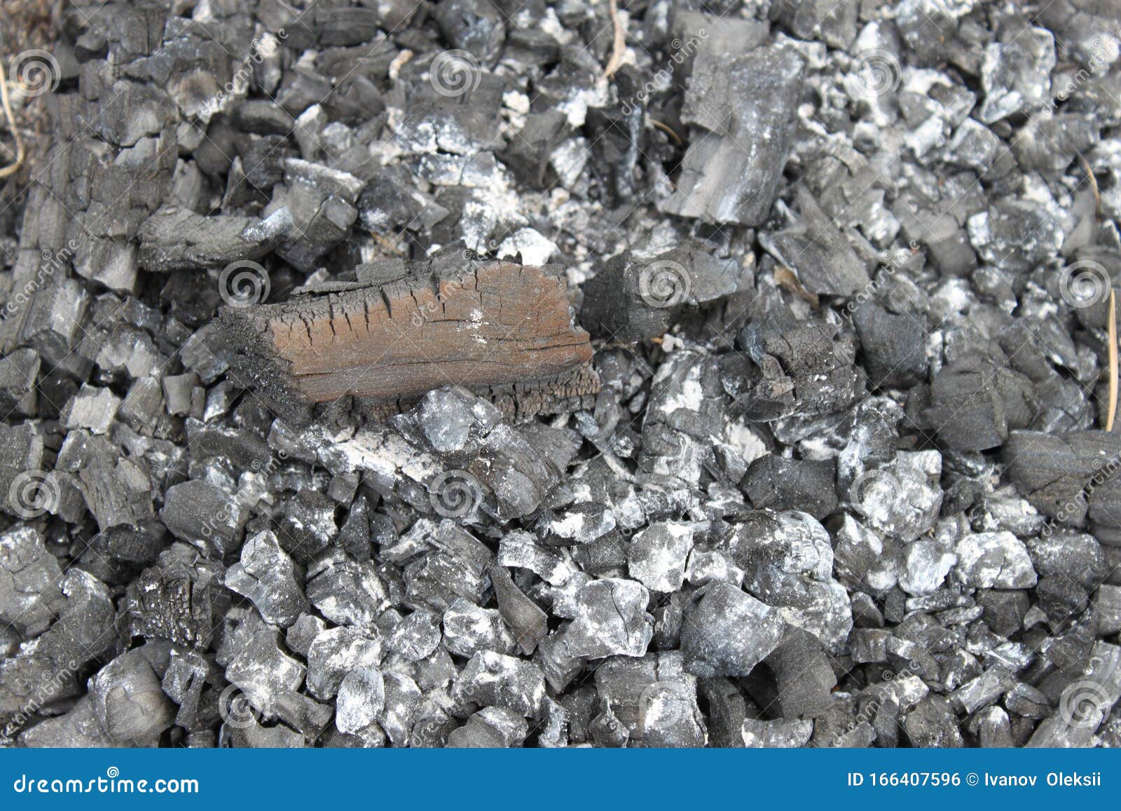 The Texture of the Ash Left after the Fire, Background Stock Photo ...