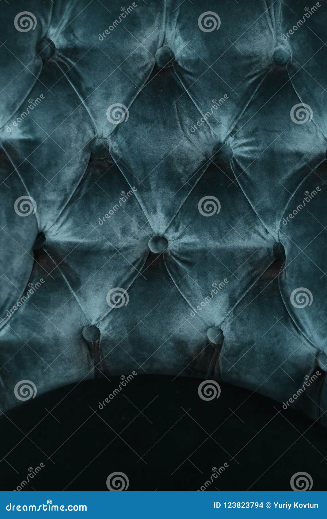 Texture Back Baroque Chair Green Velvet Stock Photo - Image of design ...