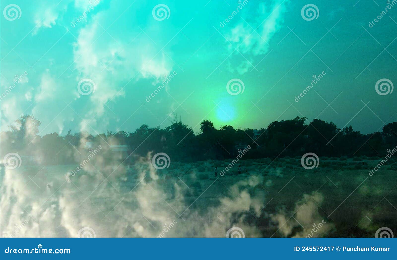 Blue Grey Smoke on Black Background Stock Image - Image of transparent ...