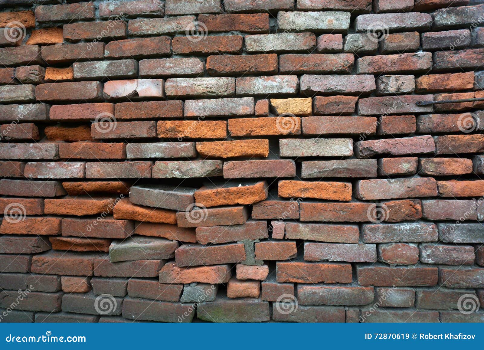 Texture, Background Color Uneven Masonry Buildings Stock Image - Image ...