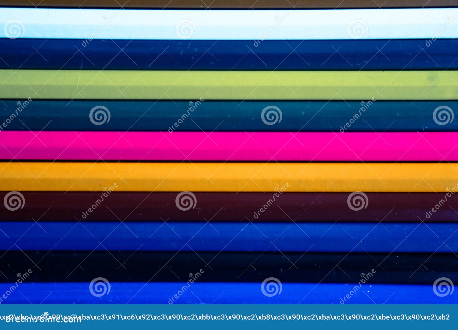 Texture and Background of Colored Pencils for Your Text Stock Photo ...