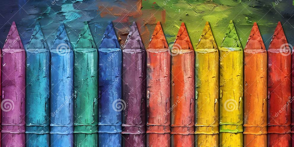 Texture Background with Crayon Marks, Background with Crayon Texture ...