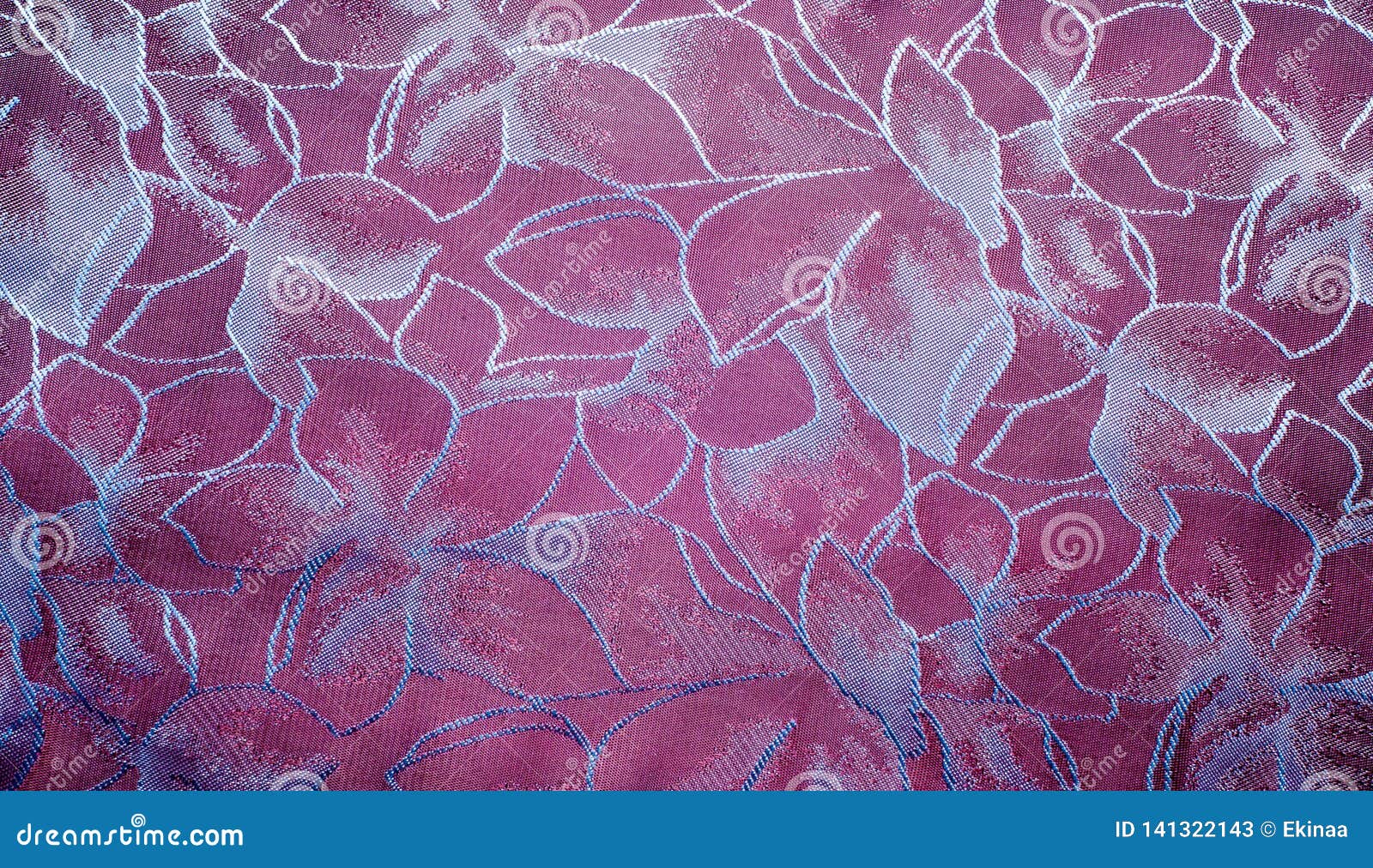 Texture, Background, Fabric. with Floral Patterns. Pink Colour Stock ...