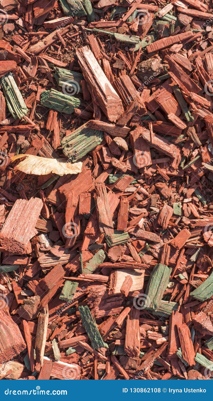 Texture Background of Fine Red Color Wood Chips. Stock Photo - Image of ...