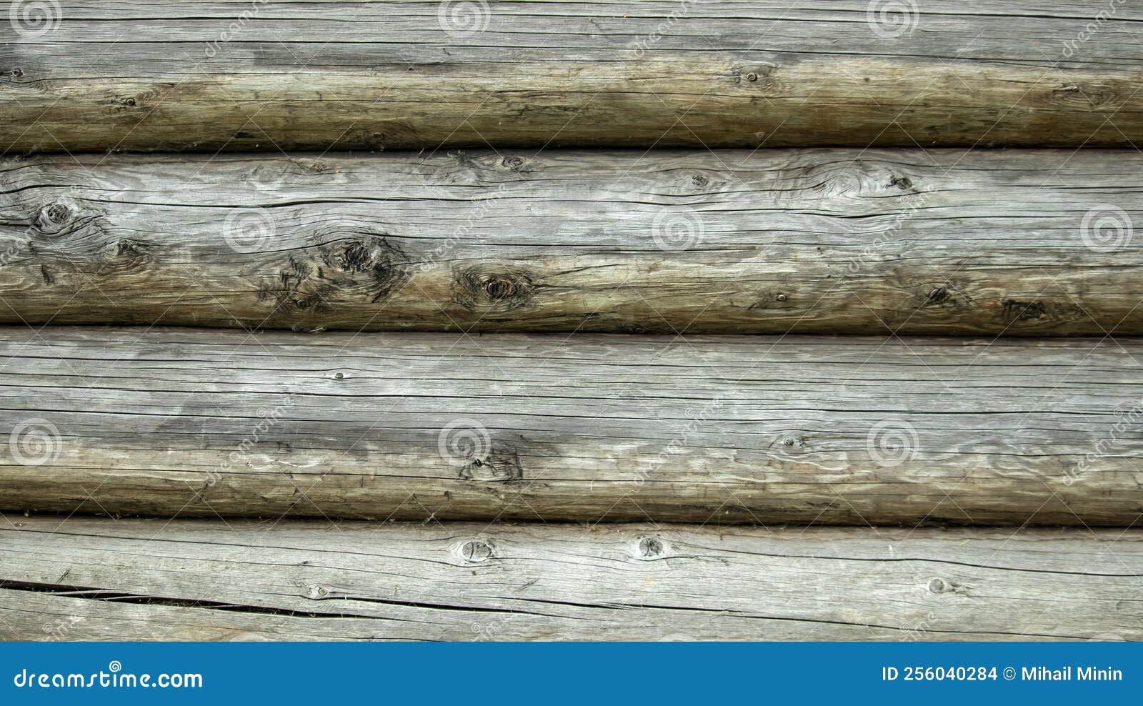 Texture Background in the Form of Horizontal Round Logs, Stock Photo ...
