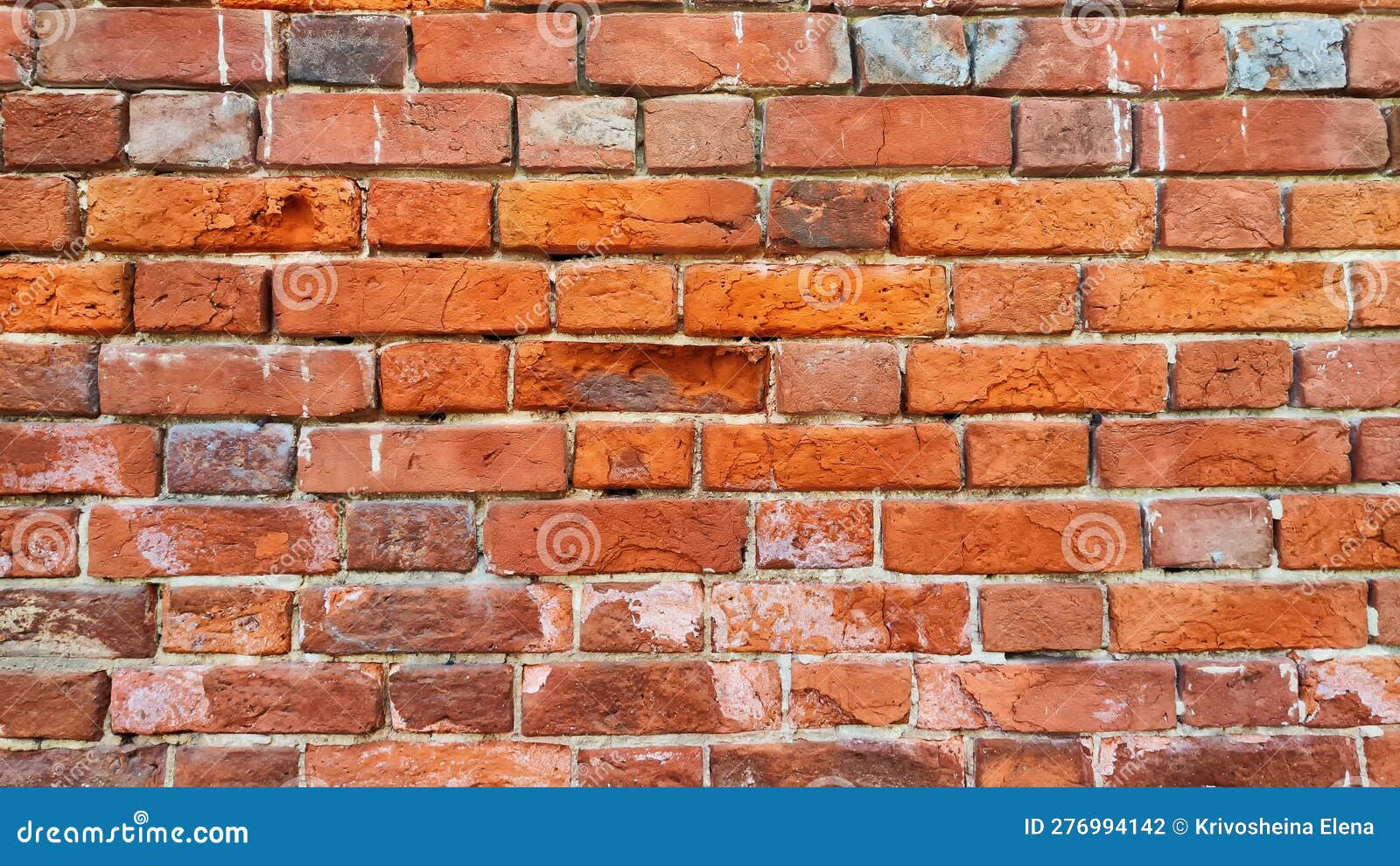 Texture, Background and Frame Made of Abstract Red Brick. Brickwork ...