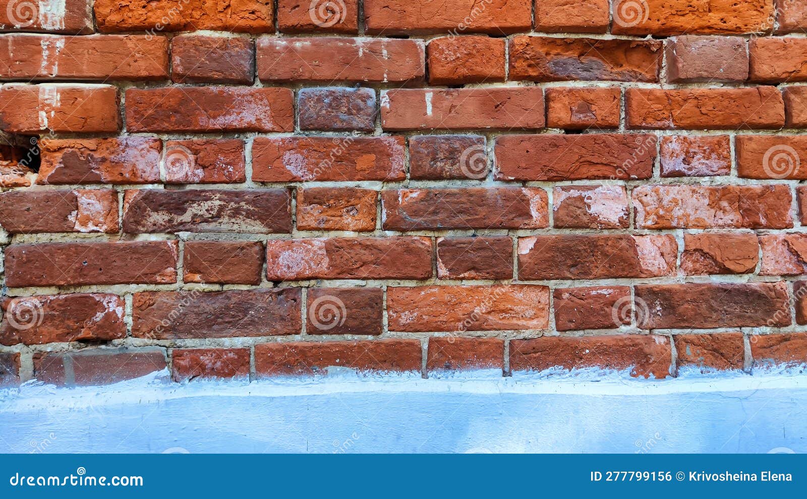 Texture, Background and Frame Made of Abstract Red Brick. Brickwork ...