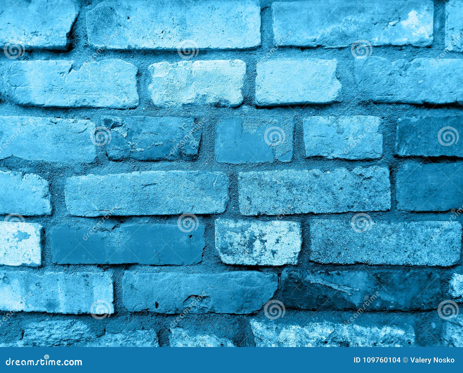 Texture and Background. Hawaiian Surf. Brick Wall. Stock Photo - Image ...