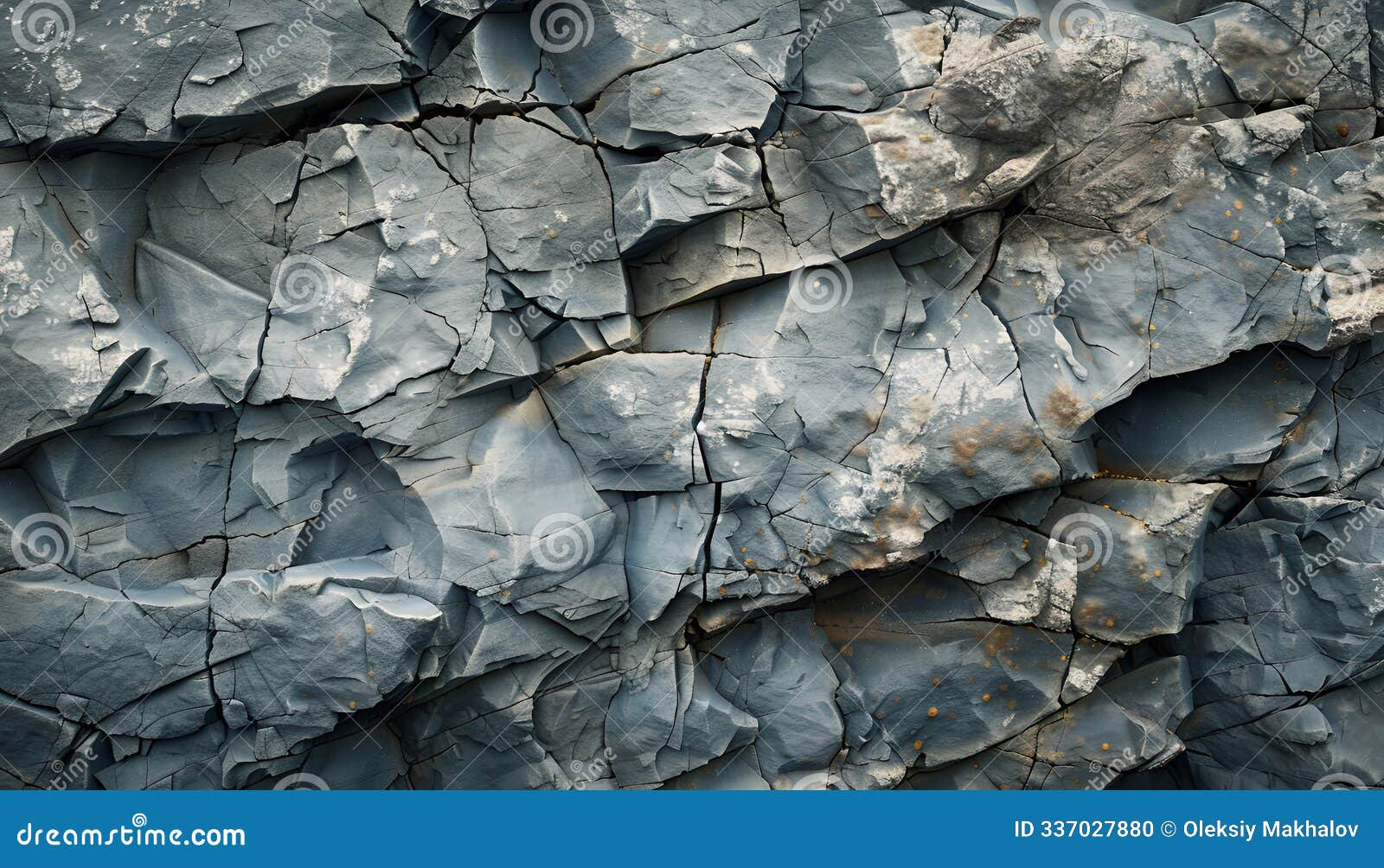Texture, Background Layers and Cracks in Sedimentary Rock on Cliff Face ...