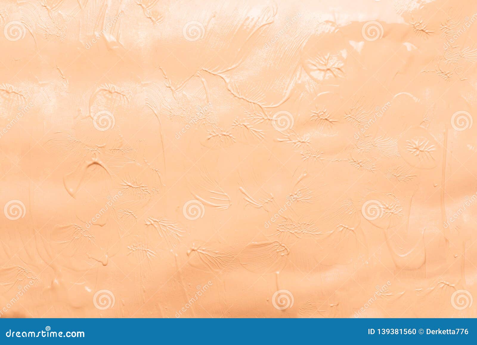 Texture Background Light Beige Liquid Concealer. Close Up Stock Photo ...