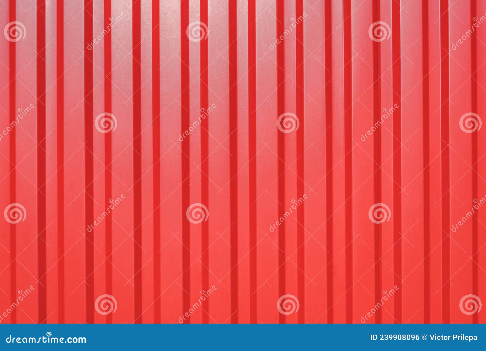 Texture, Background. Light Red Sheet Metal Profile Stock Photo - Image ...