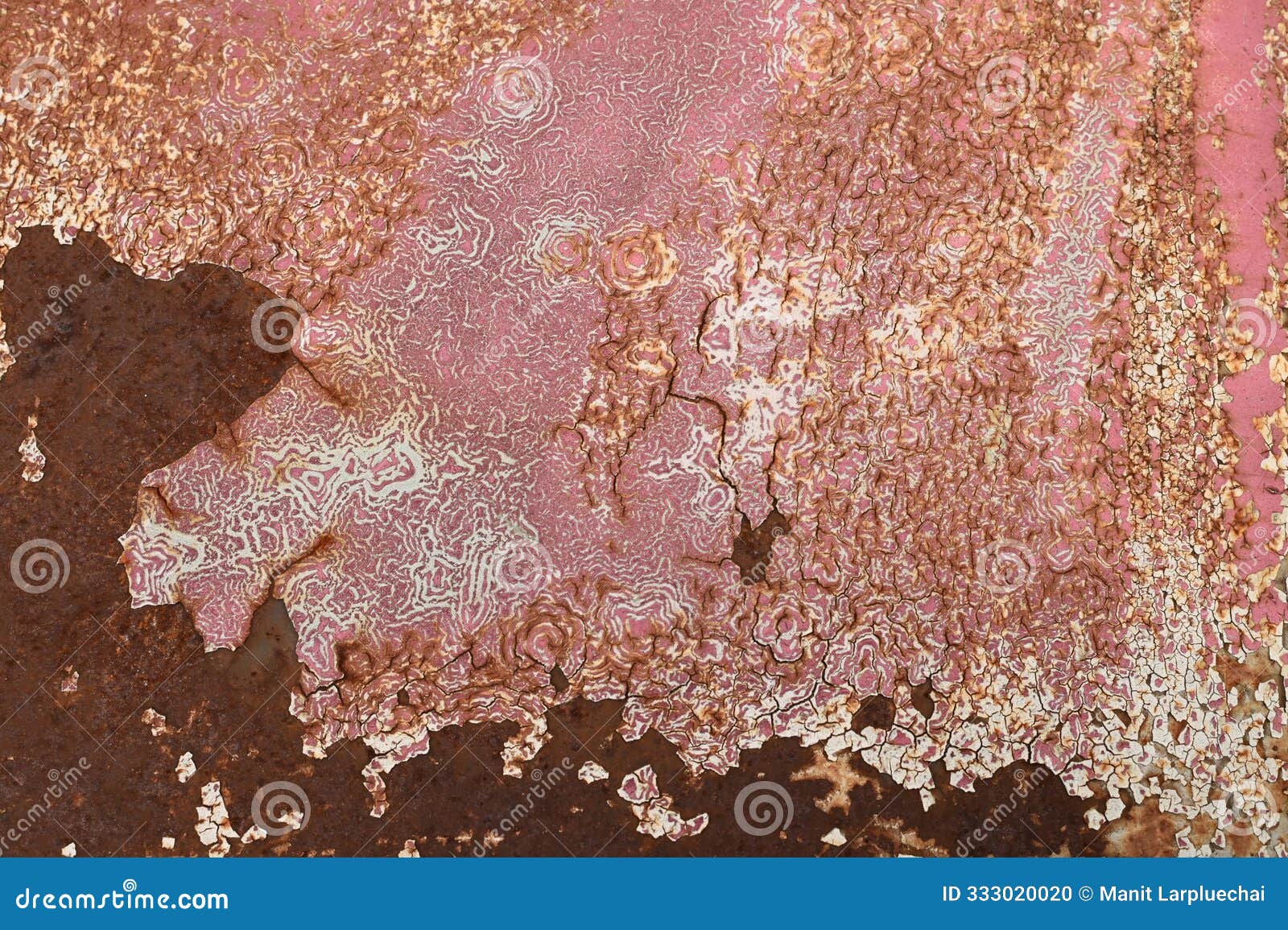 Texture or Background of the Metal Wall is Painted Red with Rust. and ...