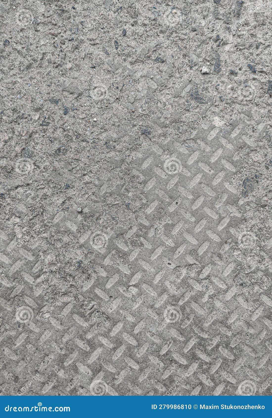 Texture and Background of Old Flat Dry Concrete Surface with Diamond ...