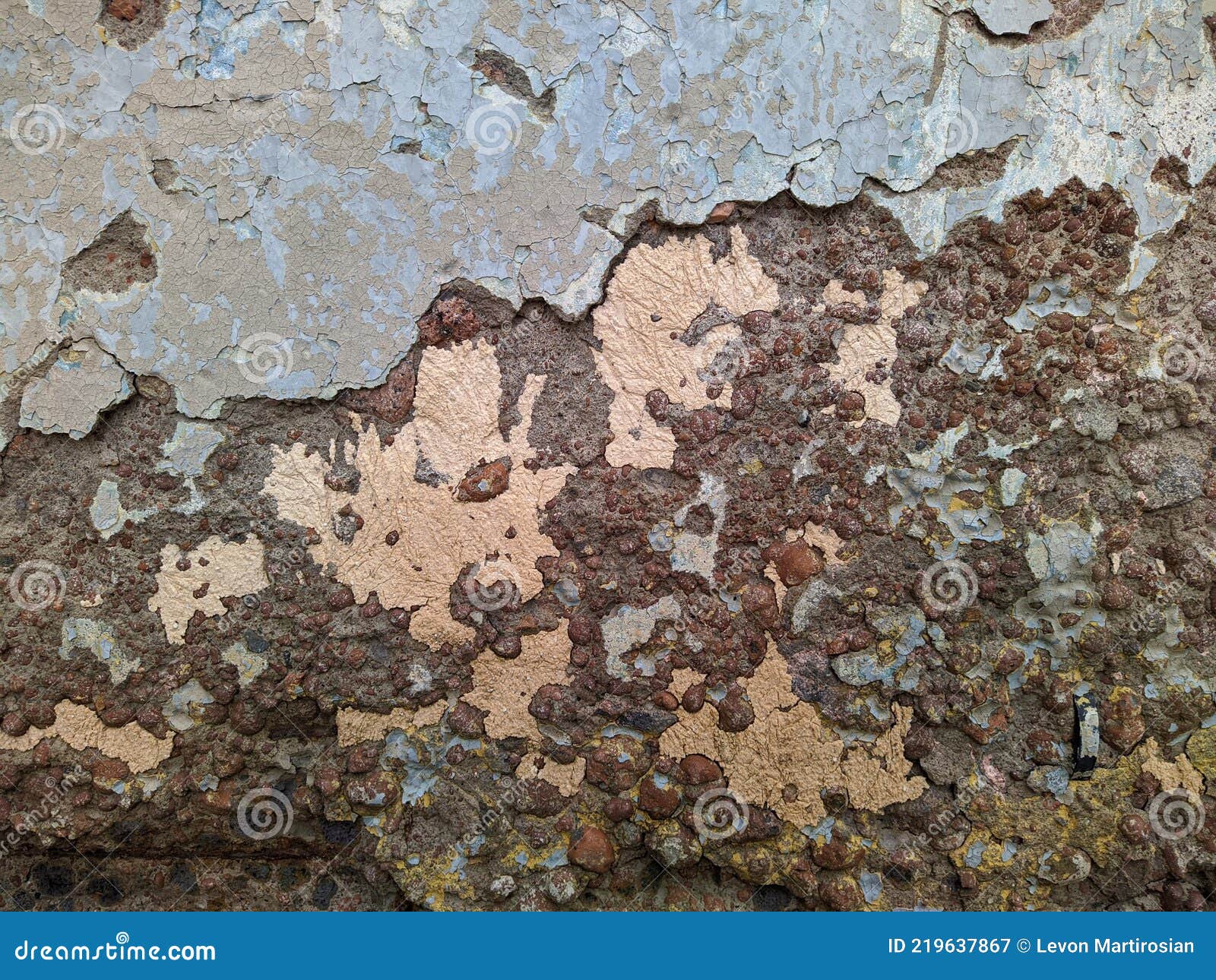 Texture and Background of Old Wall with Falling Plaster Stock Image ...