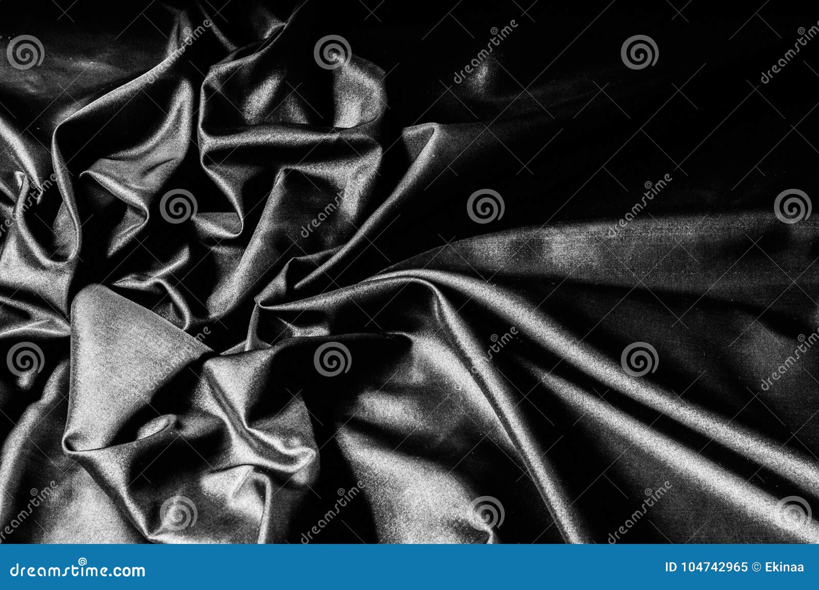 Texture, Background, Pattern. Black Silk Fabric Stock Image - Image of ...