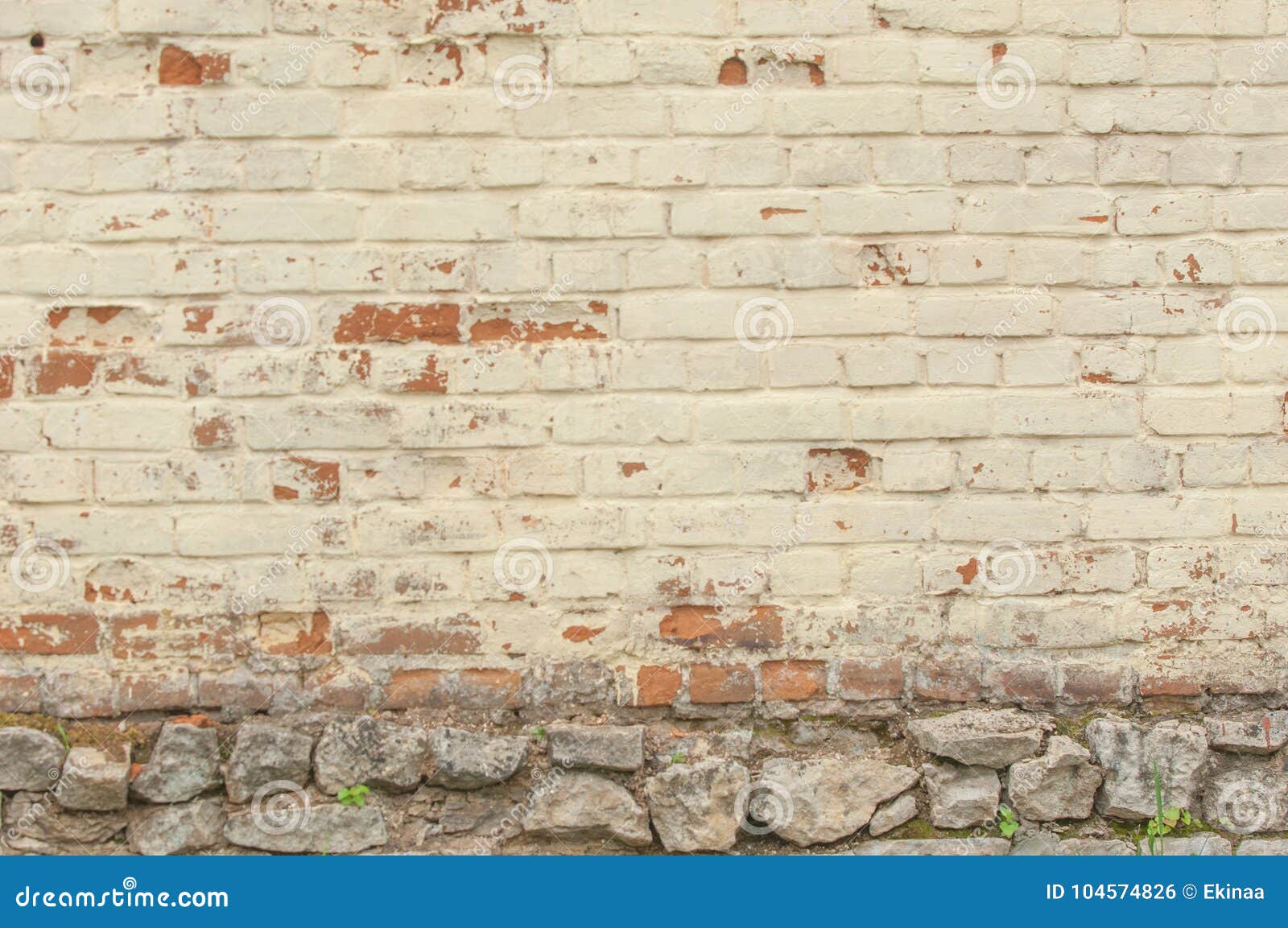 Texture, Background, Pattern. Brick Masonry Painted Stock Photo - Image ...