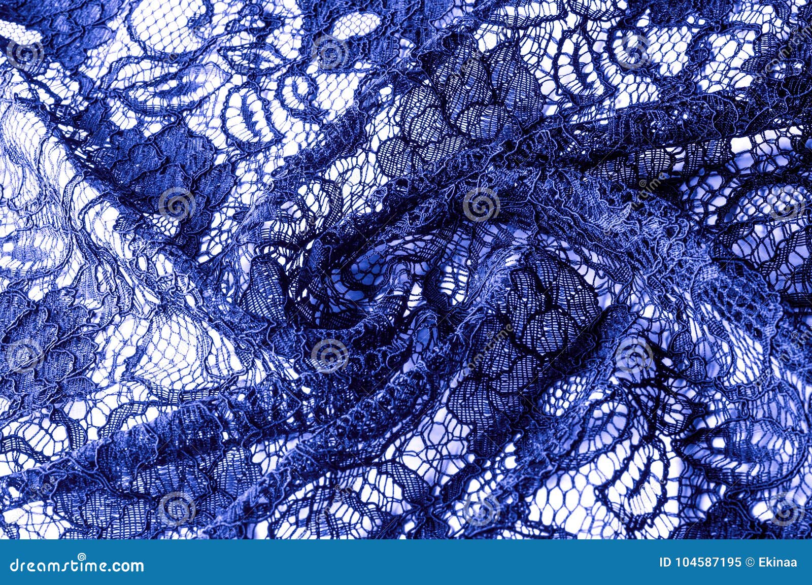 Texture, Background, Pattern. Cloth of Blue Lace Stock Image - Image of ...