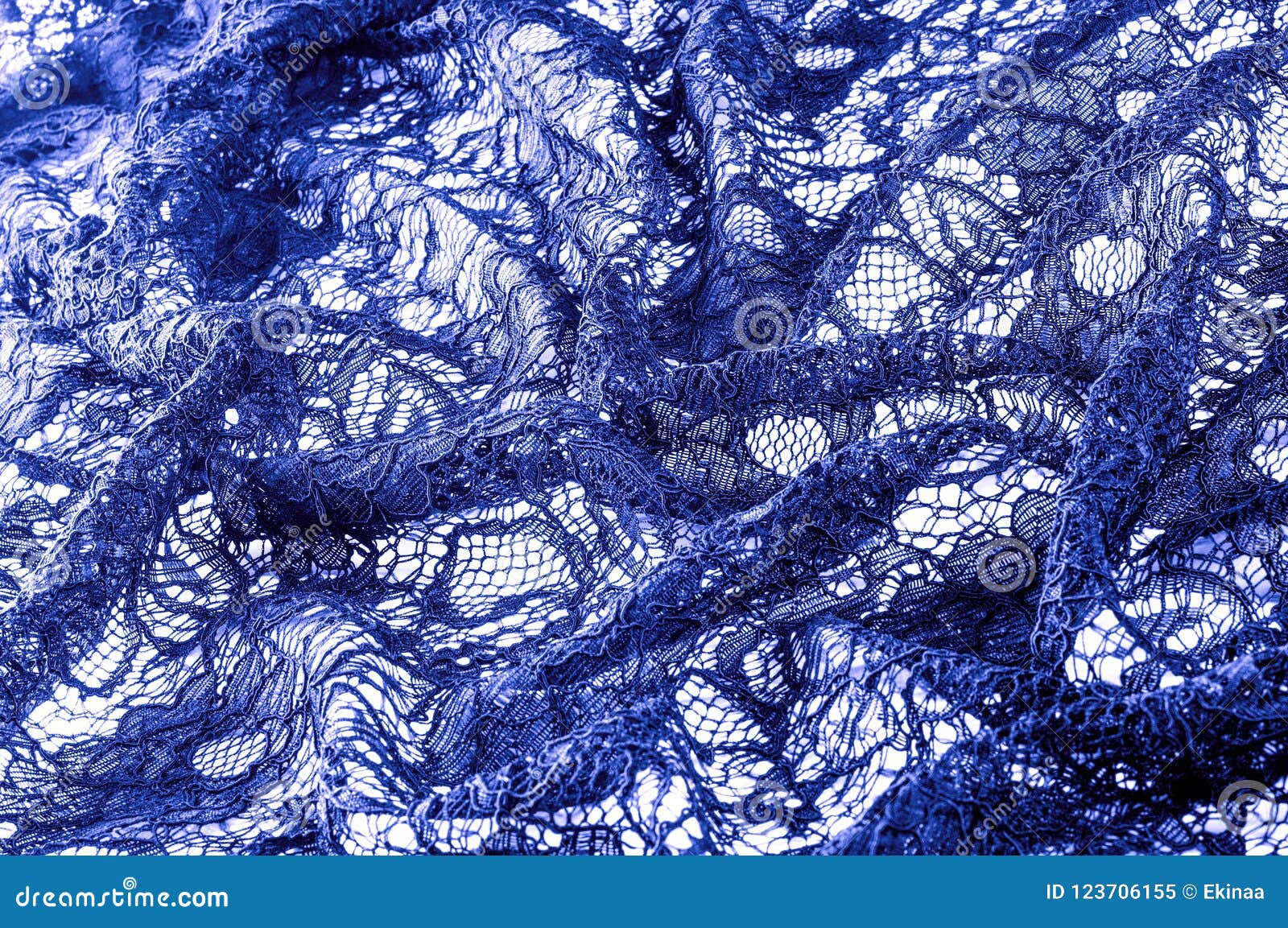 Texture, Background, Pattern. Cloth of Blue Lace Stock Image - Image of ...