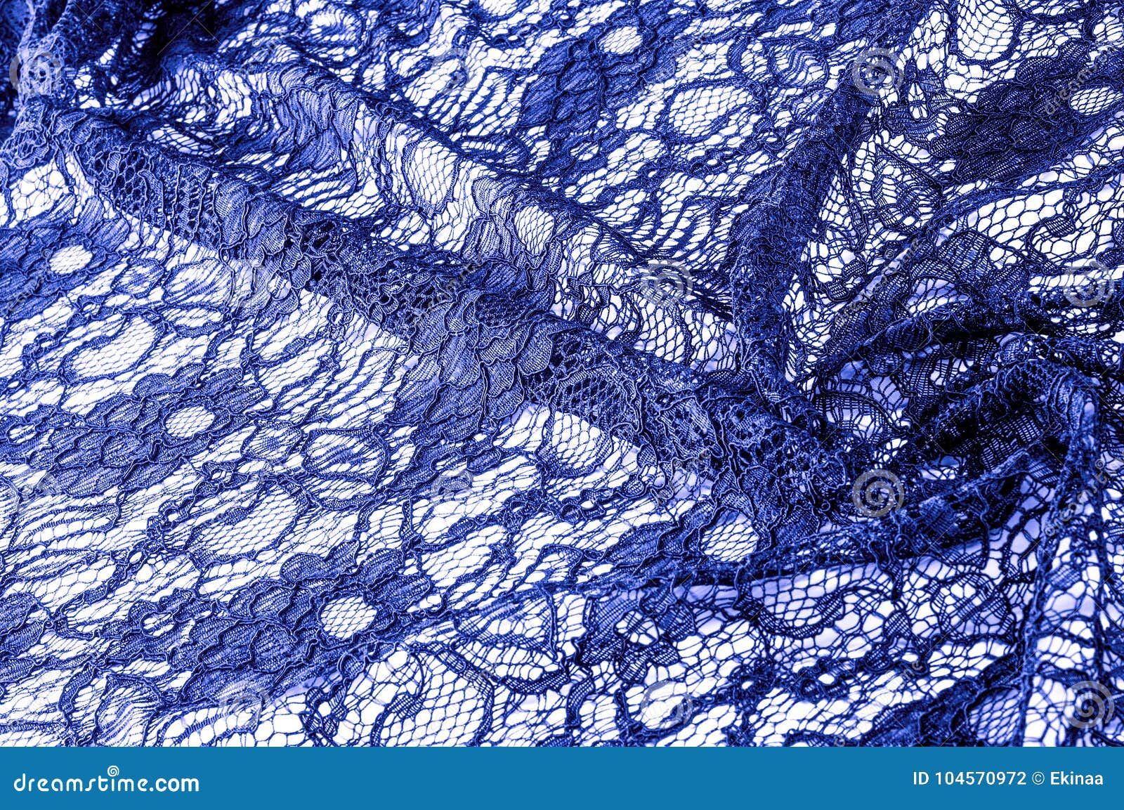 Texture, Background, Pattern. Cloth of Blue Lace Stock Photo - Image of ...