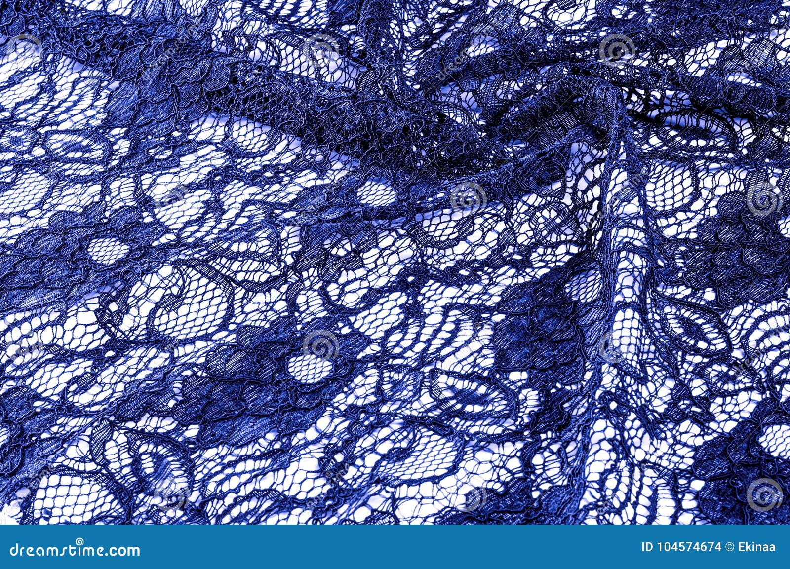 Texture, Background, Pattern. Cloth of Blue Lace Stock Photo - Image of ...
