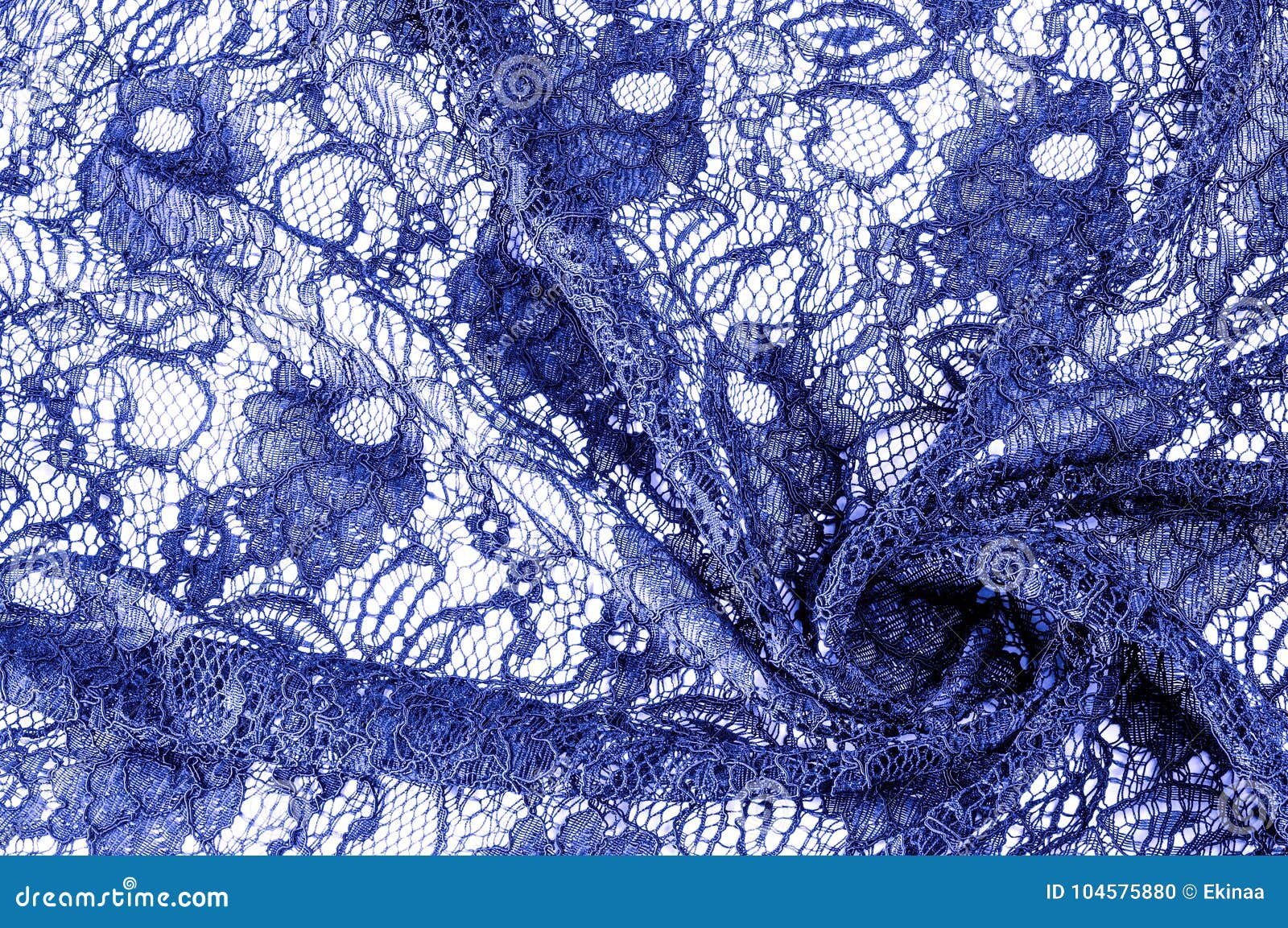 Texture, Background, Pattern. Cloth of Blue Lace Stock Photo - Image of ...