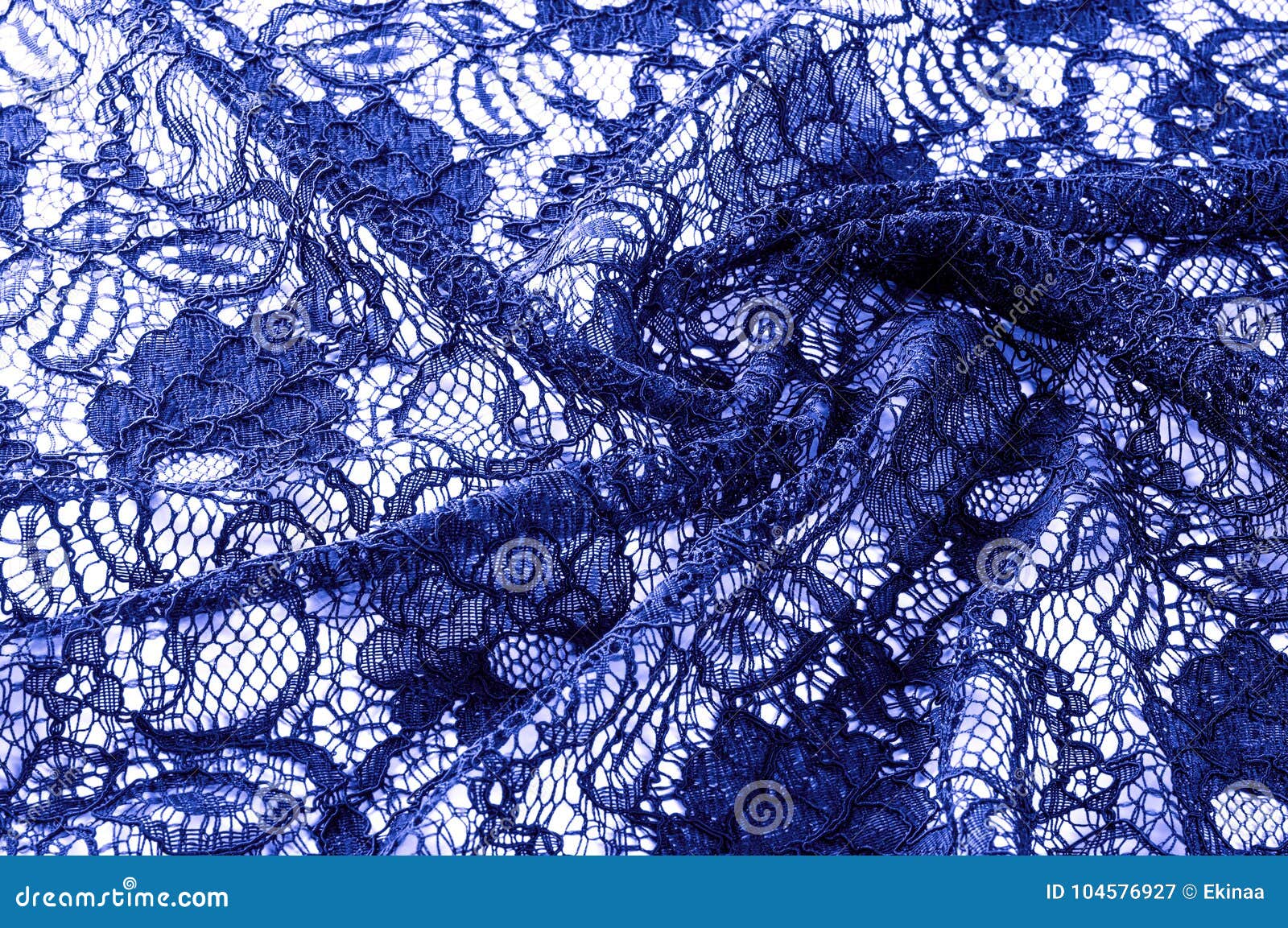 Texture, Background, Pattern. Cloth of Blue Lace Stock Image - Image of ...