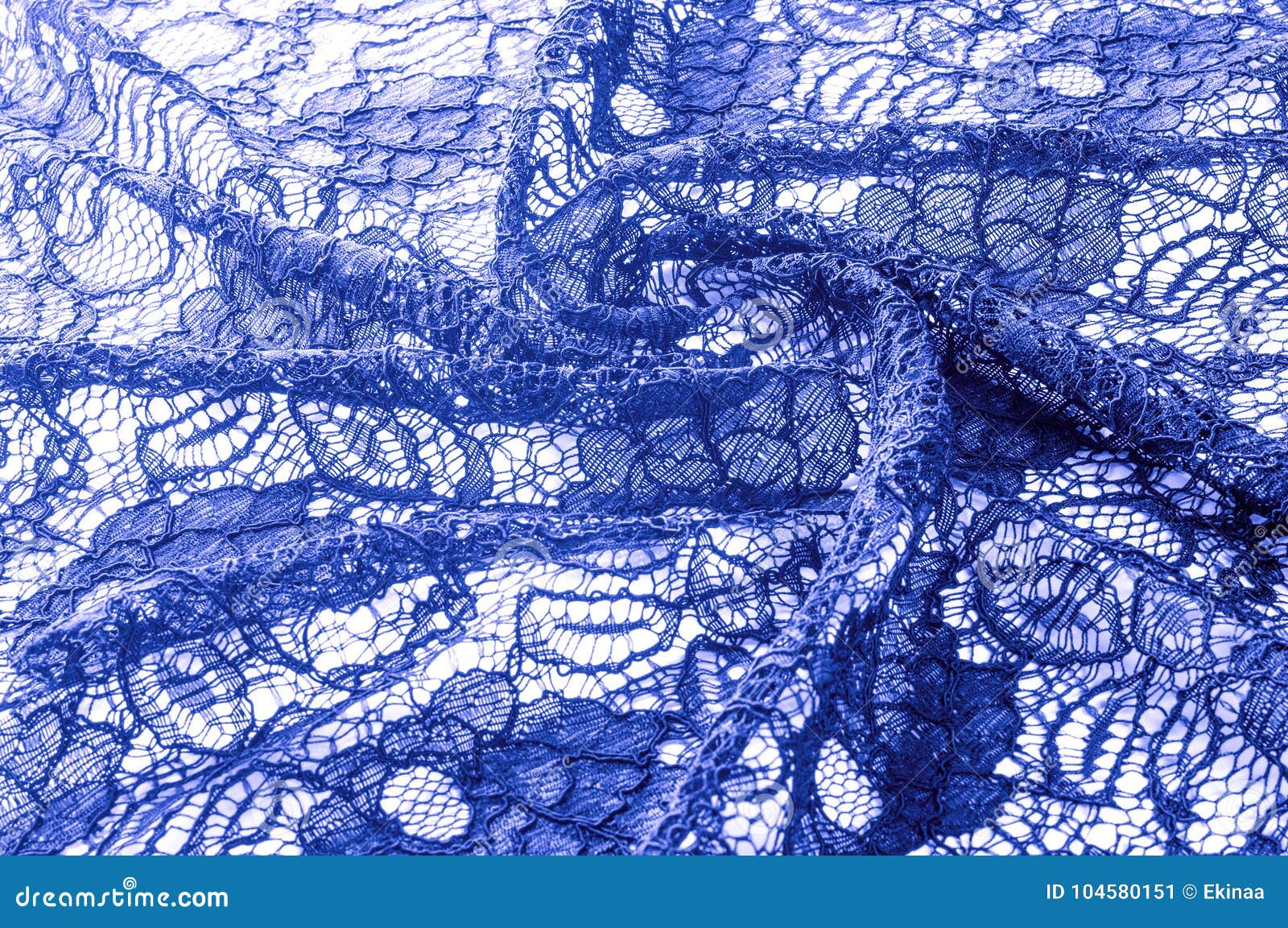 Texture, Background, Pattern. Cloth of Blue Lace Stock Image - Image of ...