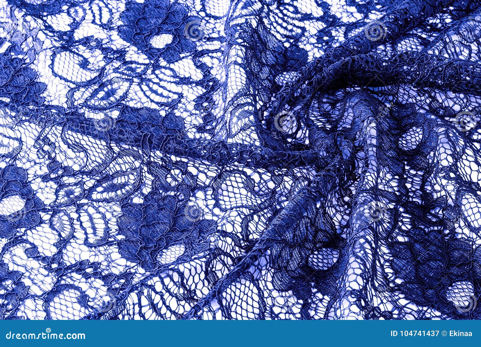 Texture, Background, Pattern. Cloth of Blue Lace Stock Image - Image of ...