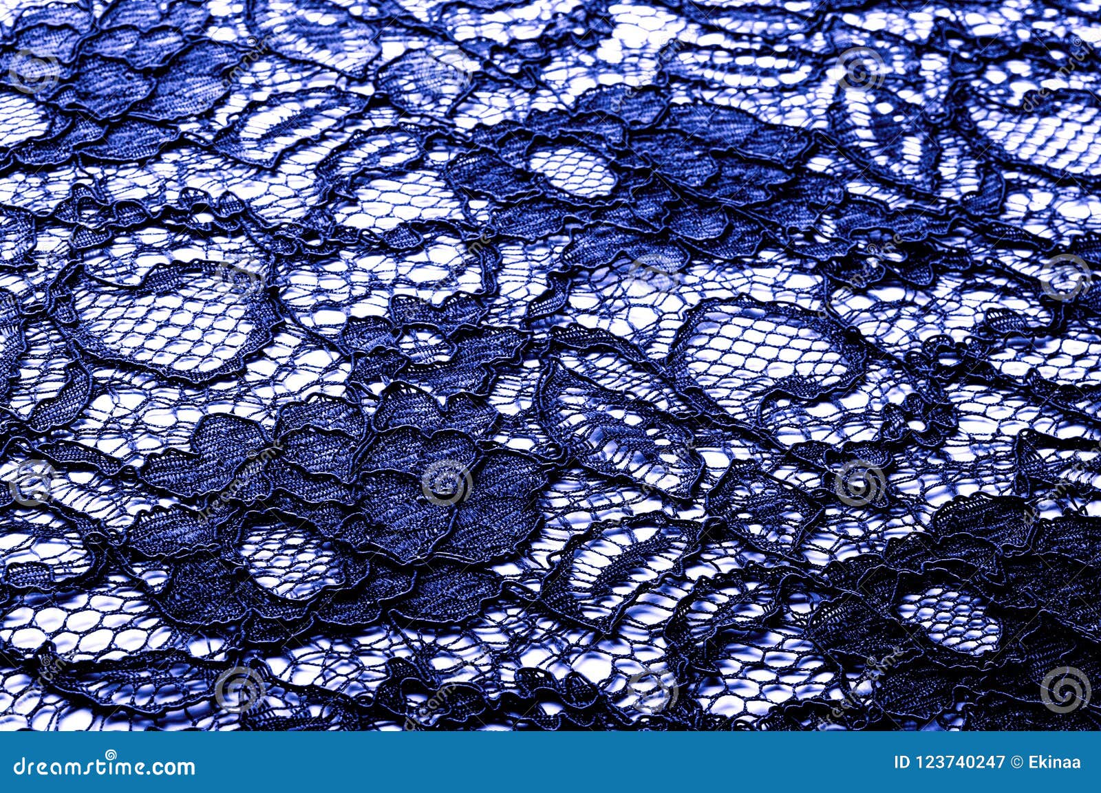 Texture, Background, Pattern. Cloth of Blue Lace Stock Image - Image of ...