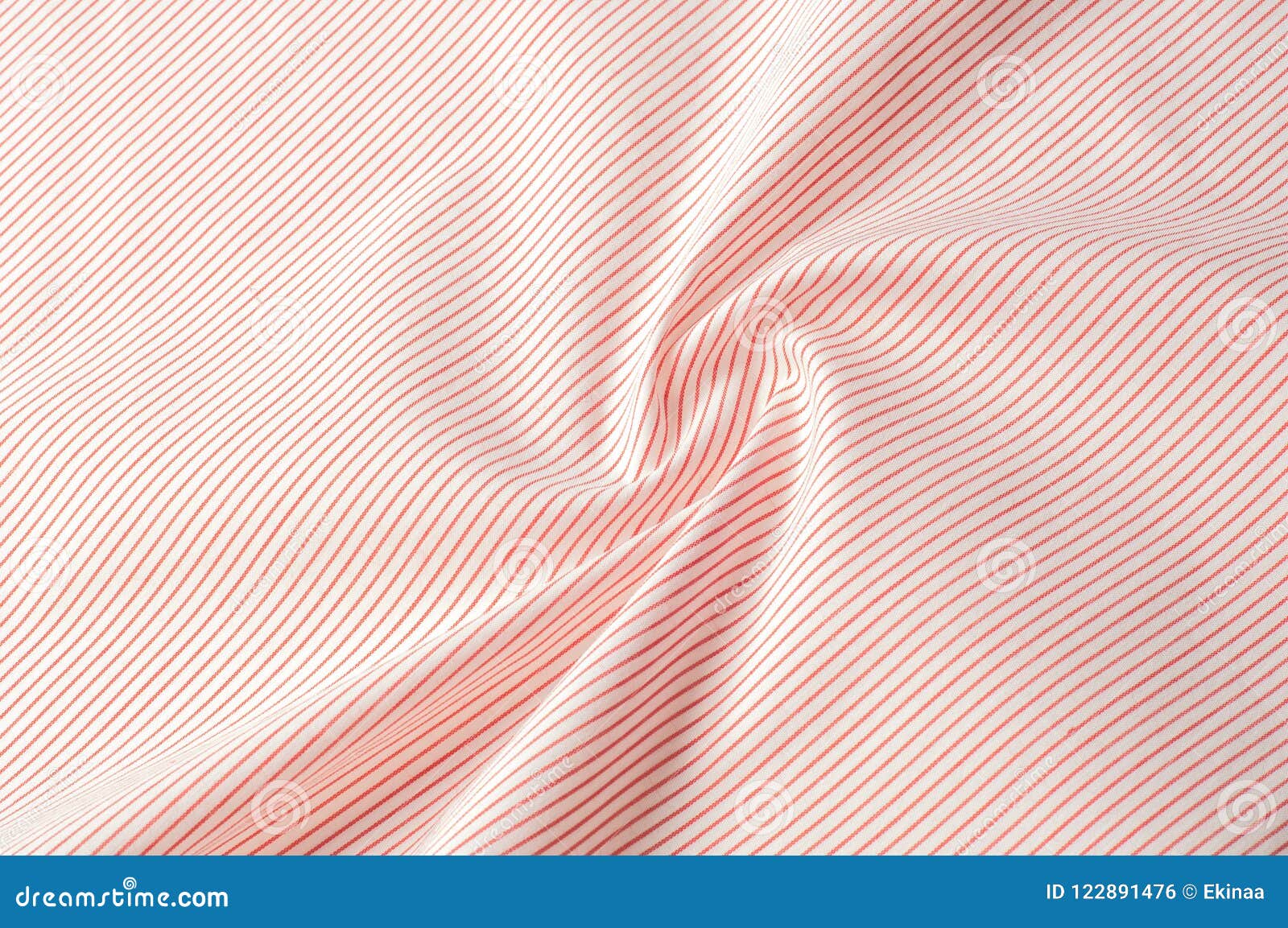 Texture Background Pattern. Cloth Cotton. White in Red Stripes Stock ...