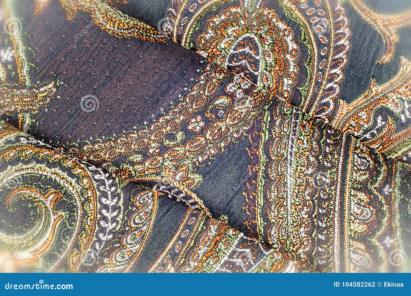 Texture Background Pattern. Cloth is Dense in Indian Style Texture ...