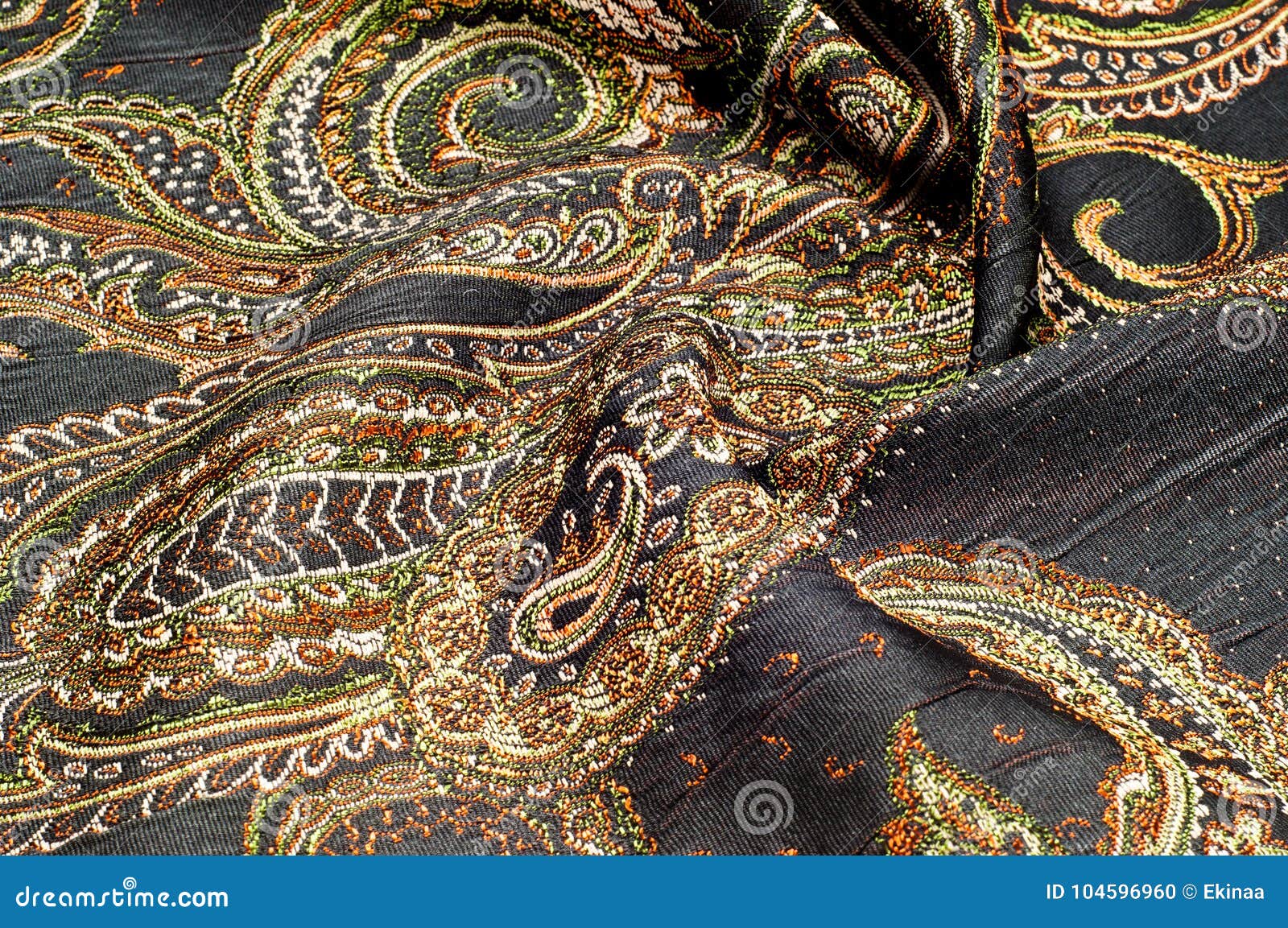 Texture Background Pattern. Cloth is Dense in Indian Style Texture ...