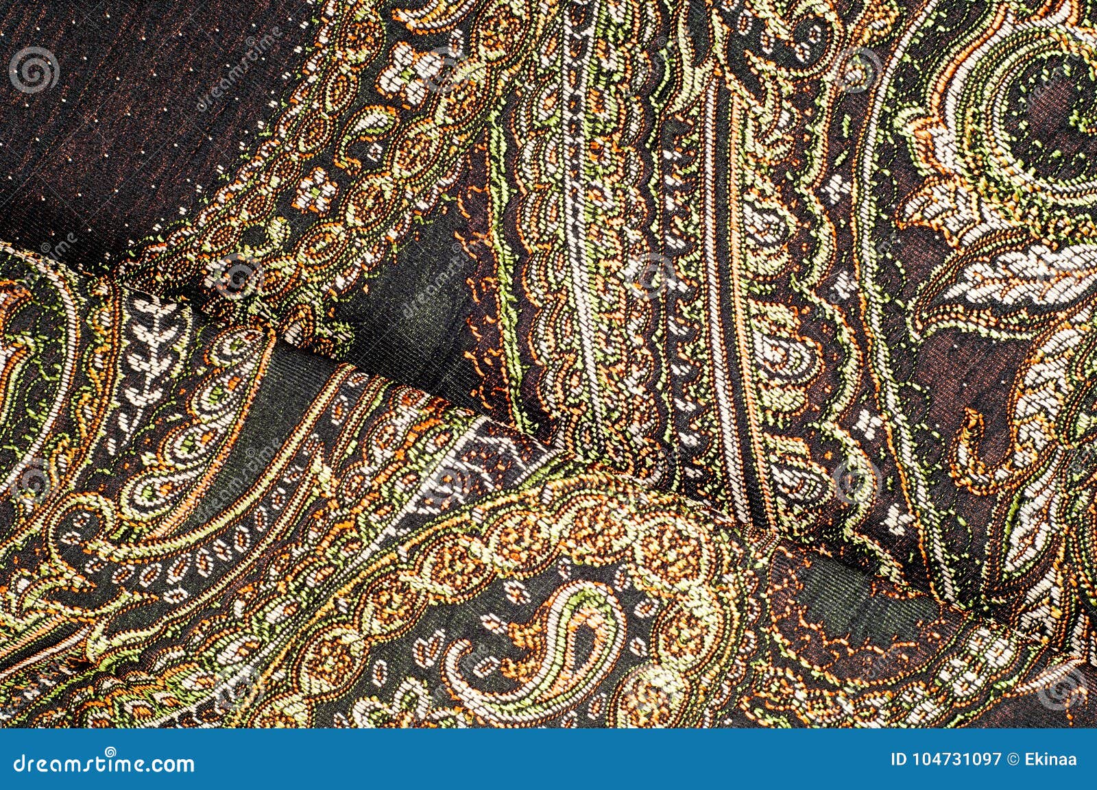 Texture Background Pattern. Cloth is Dense in Indian Style Texture ...