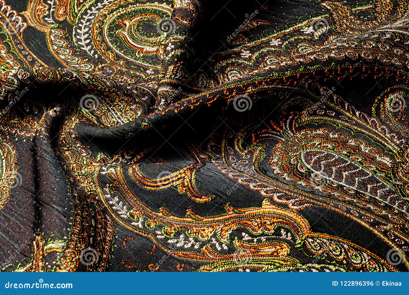 Texture Background Pattern. Cloth is Dense in Indian Style Texture ...