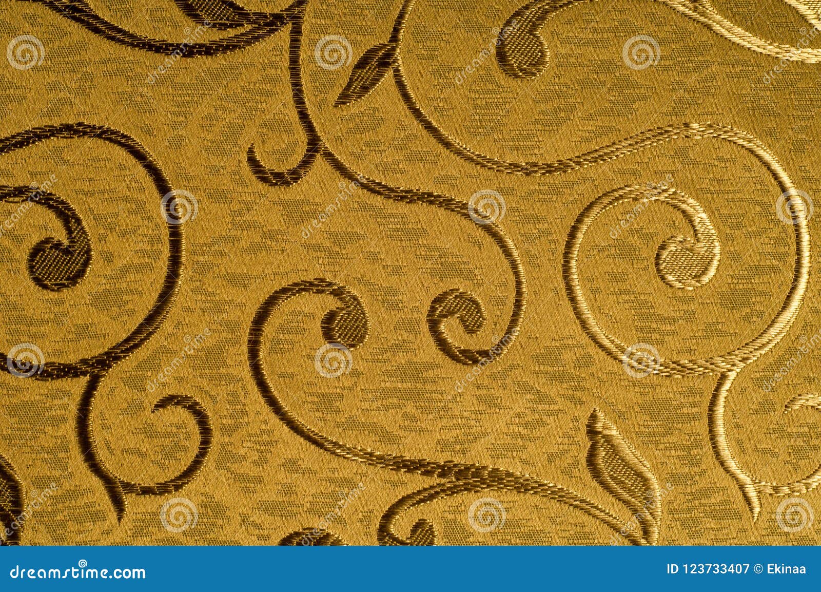 Texture, Background, Pattern. Damask Fabric with Shiny Patterns Stock ...