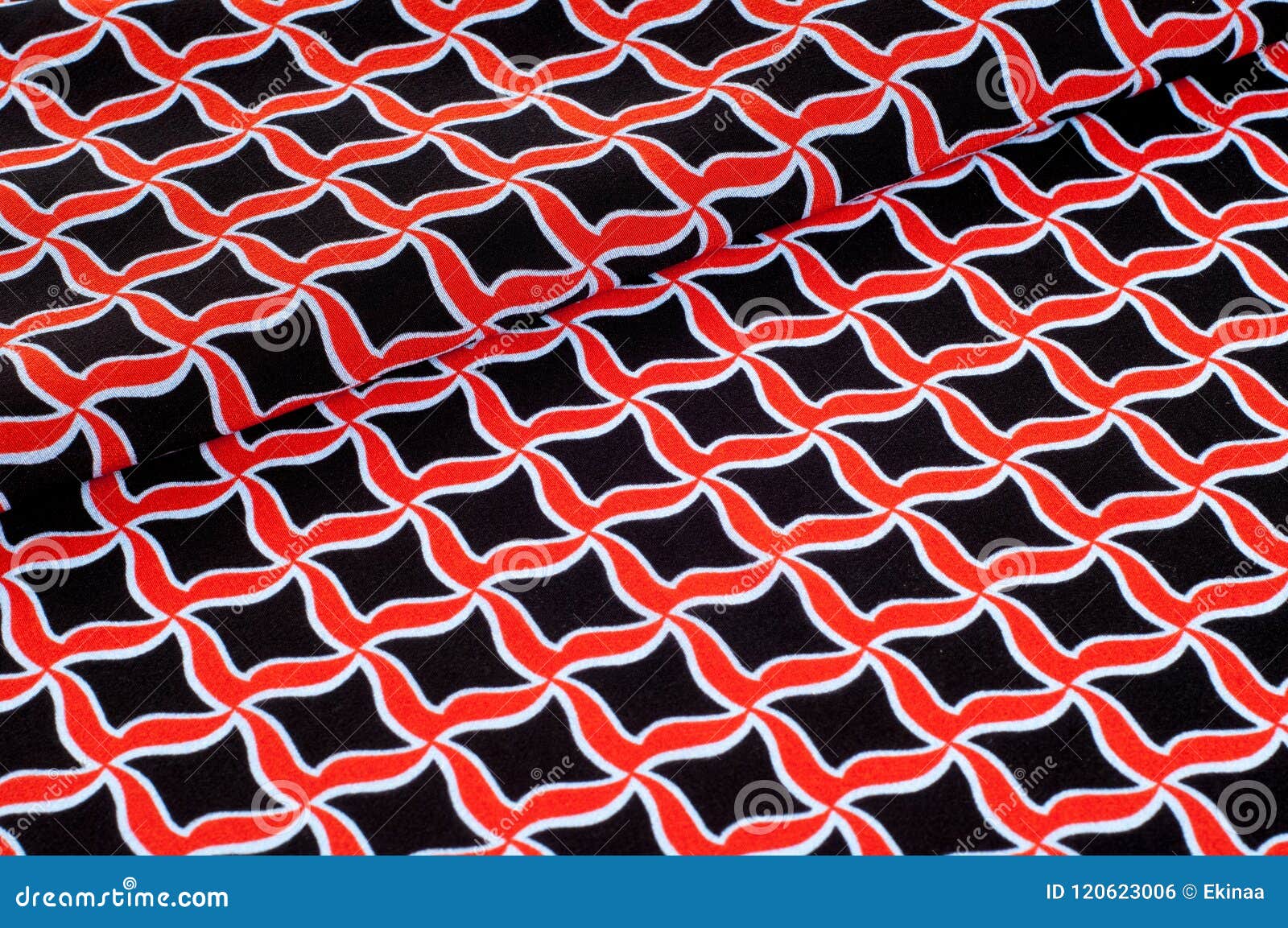 Texture, Background, Pattern. Fabric Drawing of a Diamond Diamond Red ...